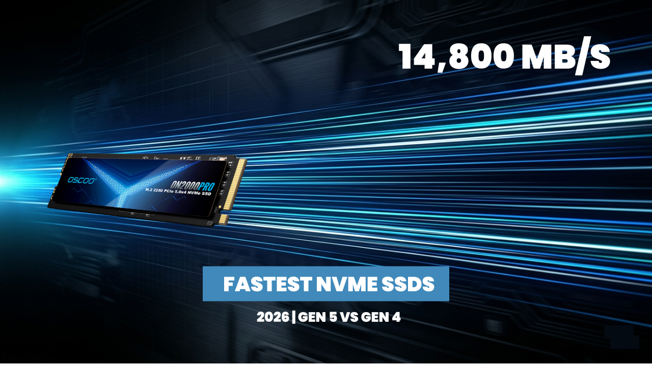 The Fastest NVMe SSDs in 2026: Do You Actually Need One?